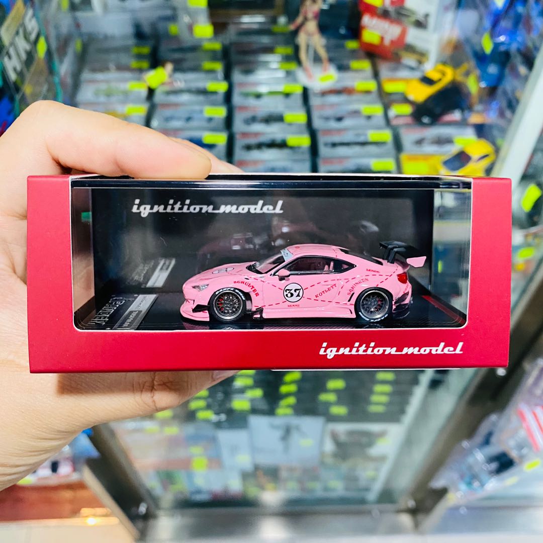 Ignition Model 1:64 Die-Cast Model Car IG2406 Pandem Toyota 86 V3 Pink ...