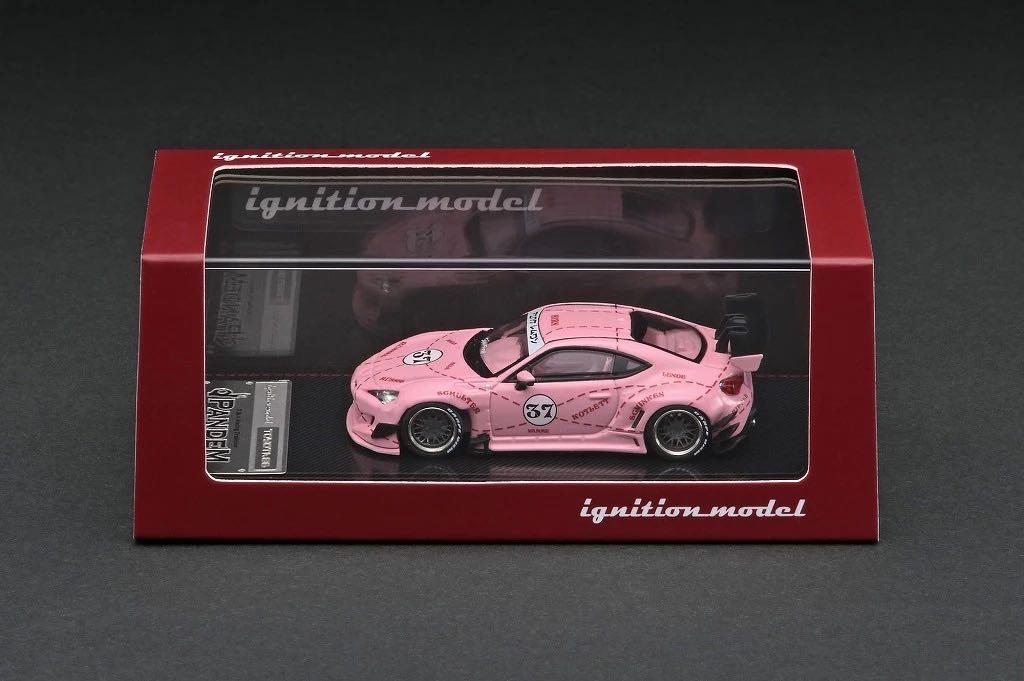 Ignition Model 1:64 Die-Cast Model Car IG2406 Pandem Toyota 86 V3 Pink ...