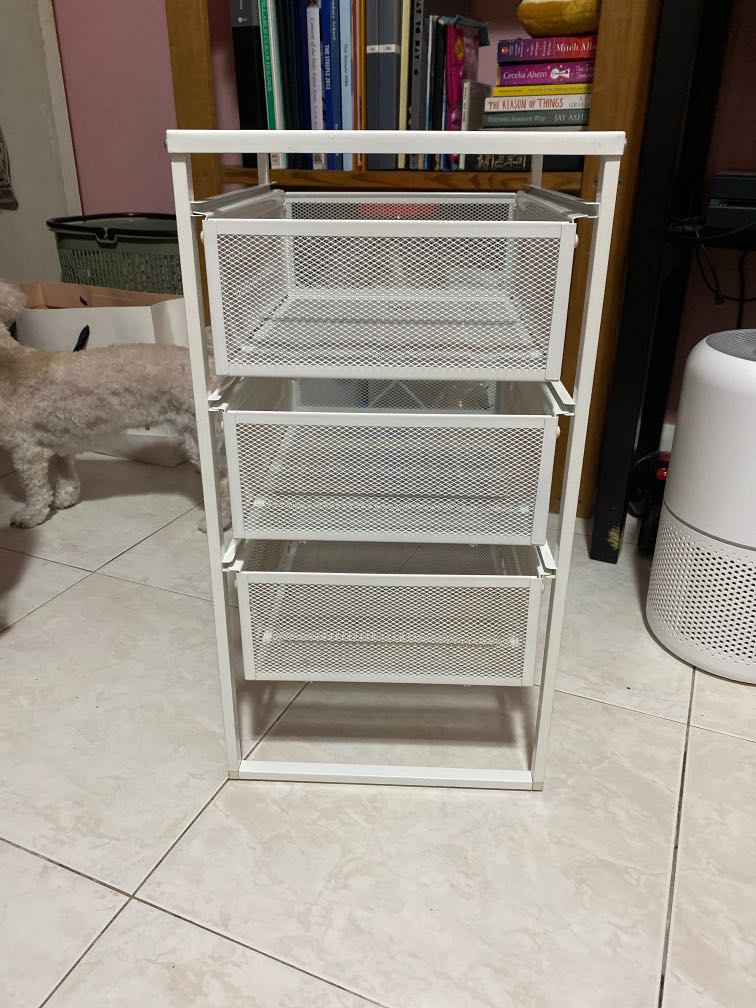 IKEA LENNART drawer unit - white, Furniture & Home Living, Furniture ...