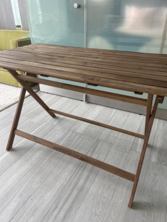 Ikea ‘Askholmen’ Table, Furniture & Home Living, Outdoor Furniture on ...