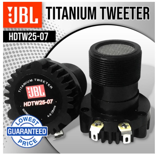 JBL Universal Driver unit Titanium Tweeter 600W Compression Tweeter ...
