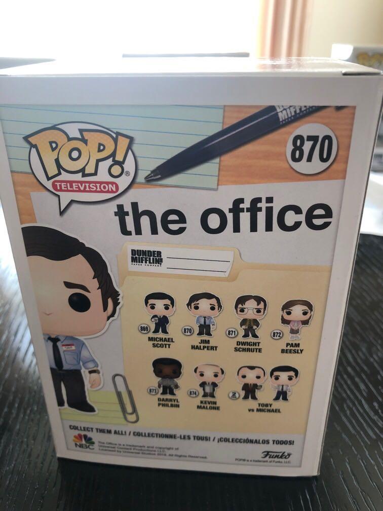 Jim Halpert 870 The Office Pip Television, Hobbies & Toys, Toys & Games ...