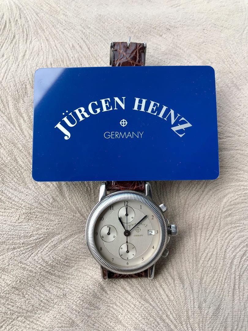 Jurgen Heinz chronograph, Luxury, Watches on Carousell