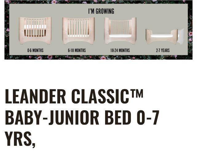 Leander bed MADE IN DENMARK, Babies & Kids, Baby Nursery & Kids ...