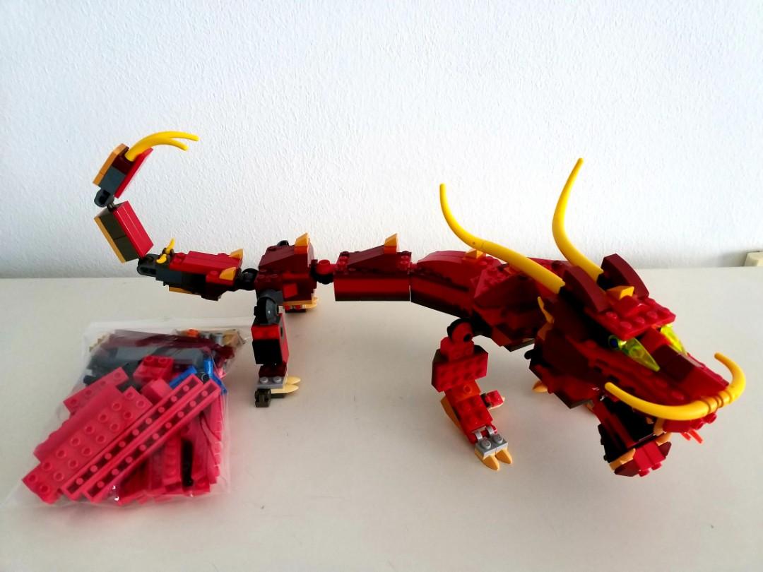 LEGO 6751, Fiery Legend, Creator, Hobbies & Toys, Toys & Games on Carousell