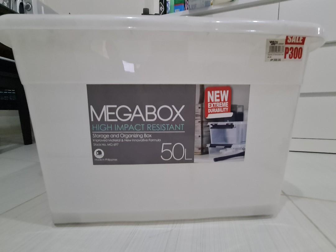 Megabox 50L, Furniture & Home Living, Home Improvement & Organization ...
