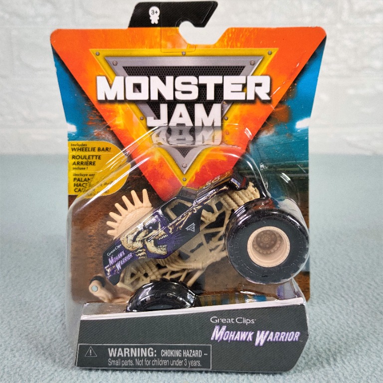 Monster Jam Mohawk Warrior, Hobbies & Toys, Toys & Games on Carousell