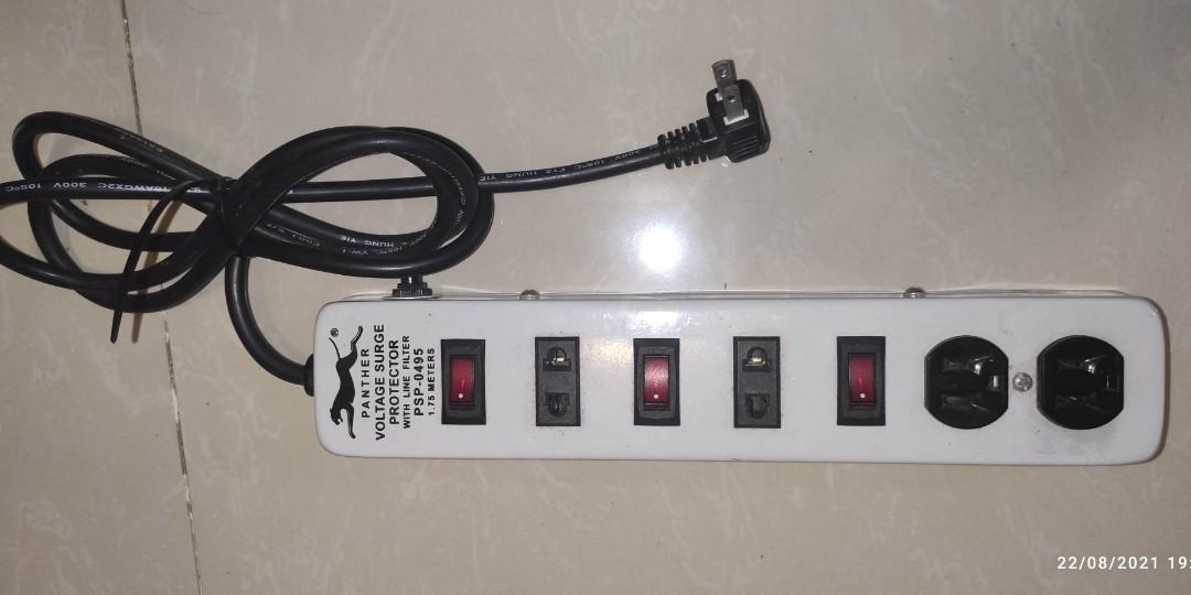 Panther Extension Cord, TV & Home Appliances, Electrical, Adaptors ...