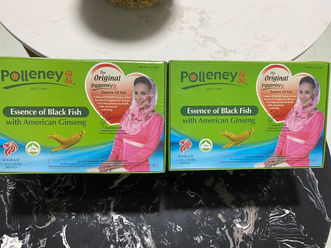 Polleney Essence of black fish, Health & Nutrition, Health Supplements ...