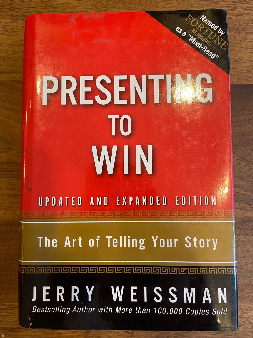 Presenting to Win, Hobbies & Toys, Books & Magazines, Fiction & Non ...