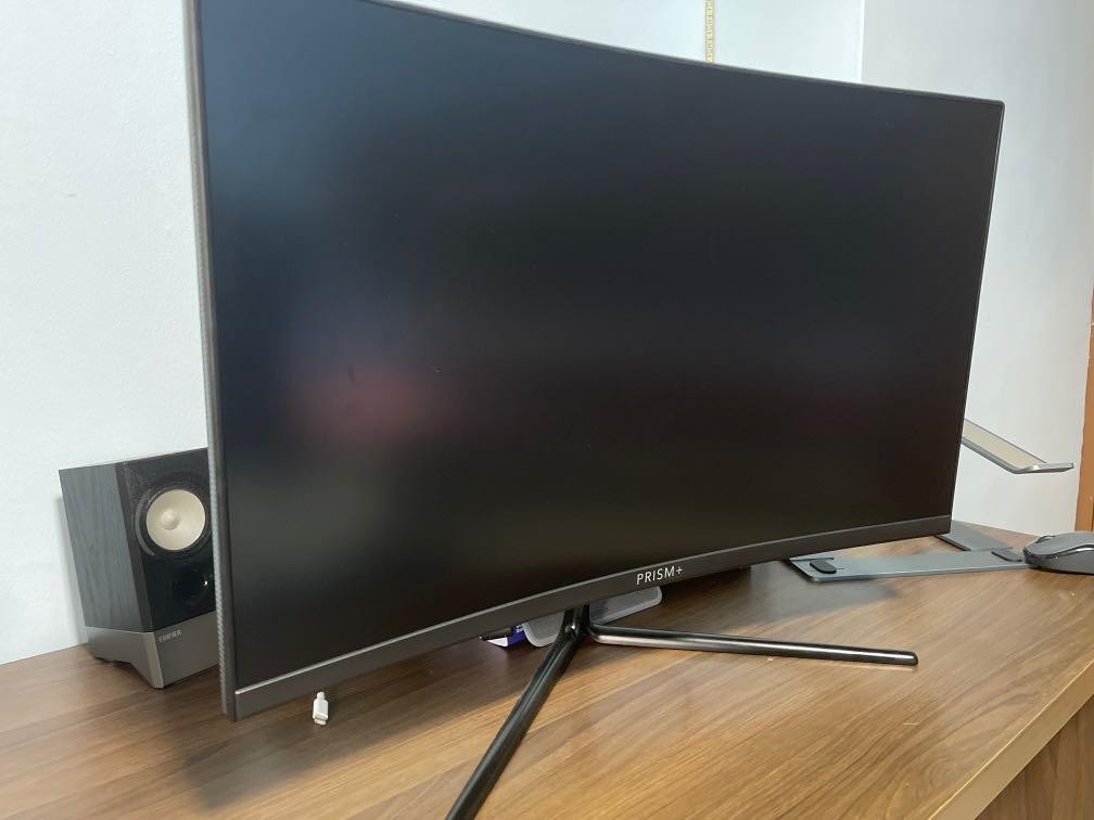 Prism 27 inch curved monitor (C270), Computers & Tech, Desktops on ...