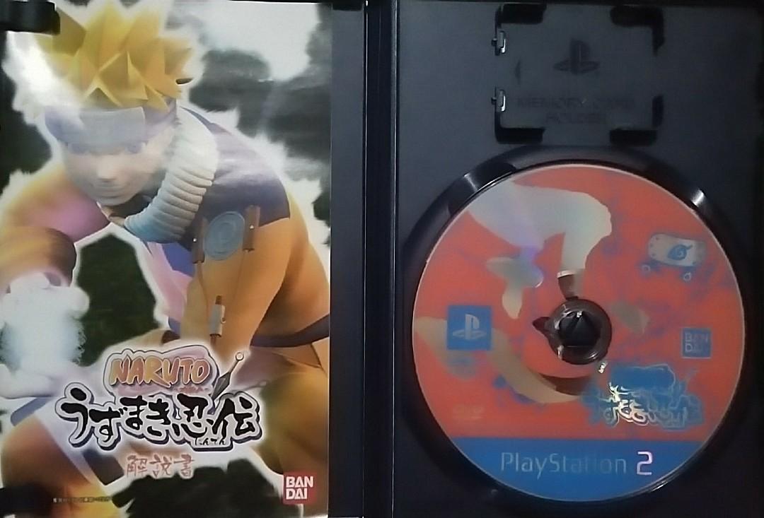 PS2 PlayStation 2 Game Naruto Uzumaki Chronicles NTSC-J, Video Gaming ...