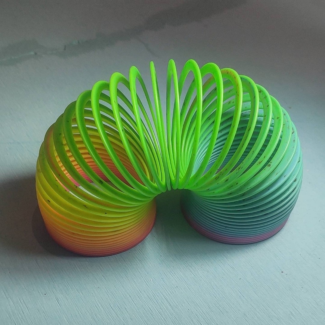 Rainbow Spring Toy, Hobbies & Toys, Toys & Games on Carousell