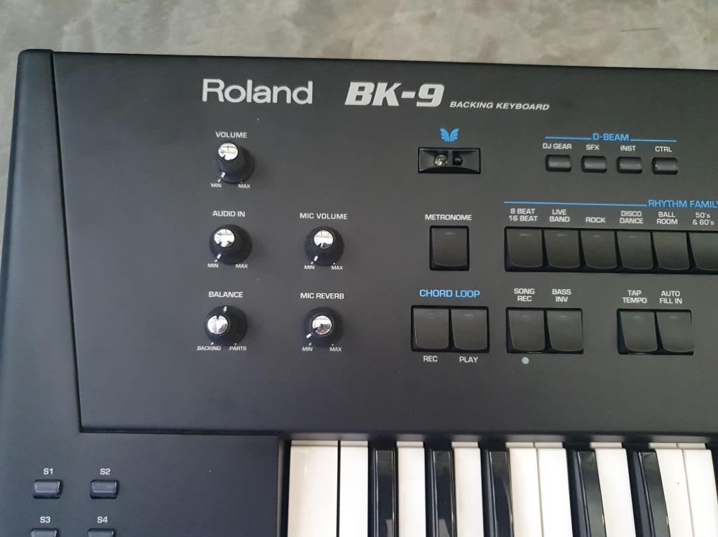 Roland BK9 BK-9 Keyboard Synthesizer Piano Organ Workstation Arranger not korg yamaha, Hobbies ...