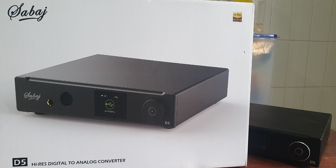 Sabaj D5 DAC + Headphone amplifier, Audio, Other Audio Equipment on ...