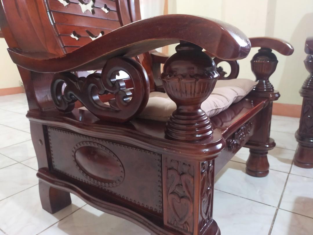 Sala set with center table, Furniture & Home Living, Furniture, Sofas ...