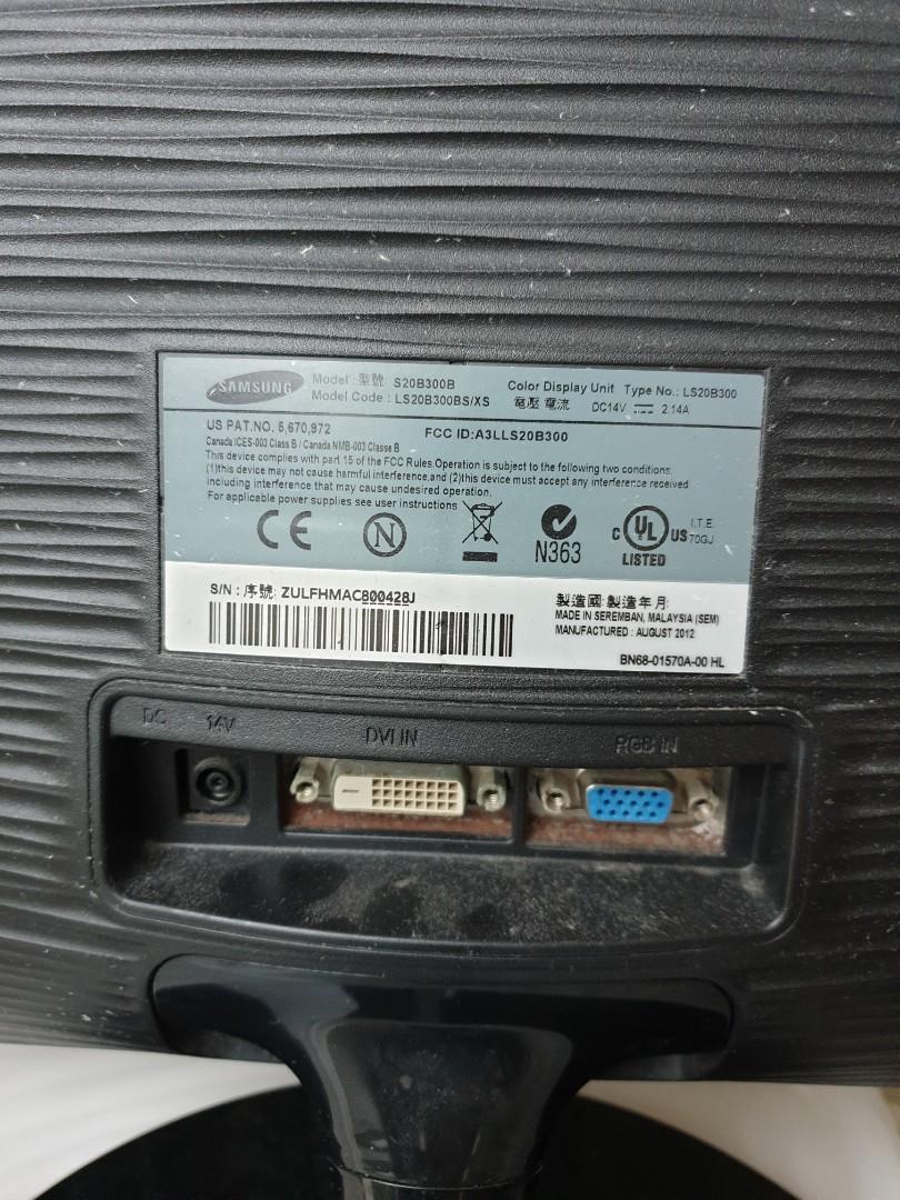 Samsung Computer Monitor, Computers & Tech, Parts & Accessories ...