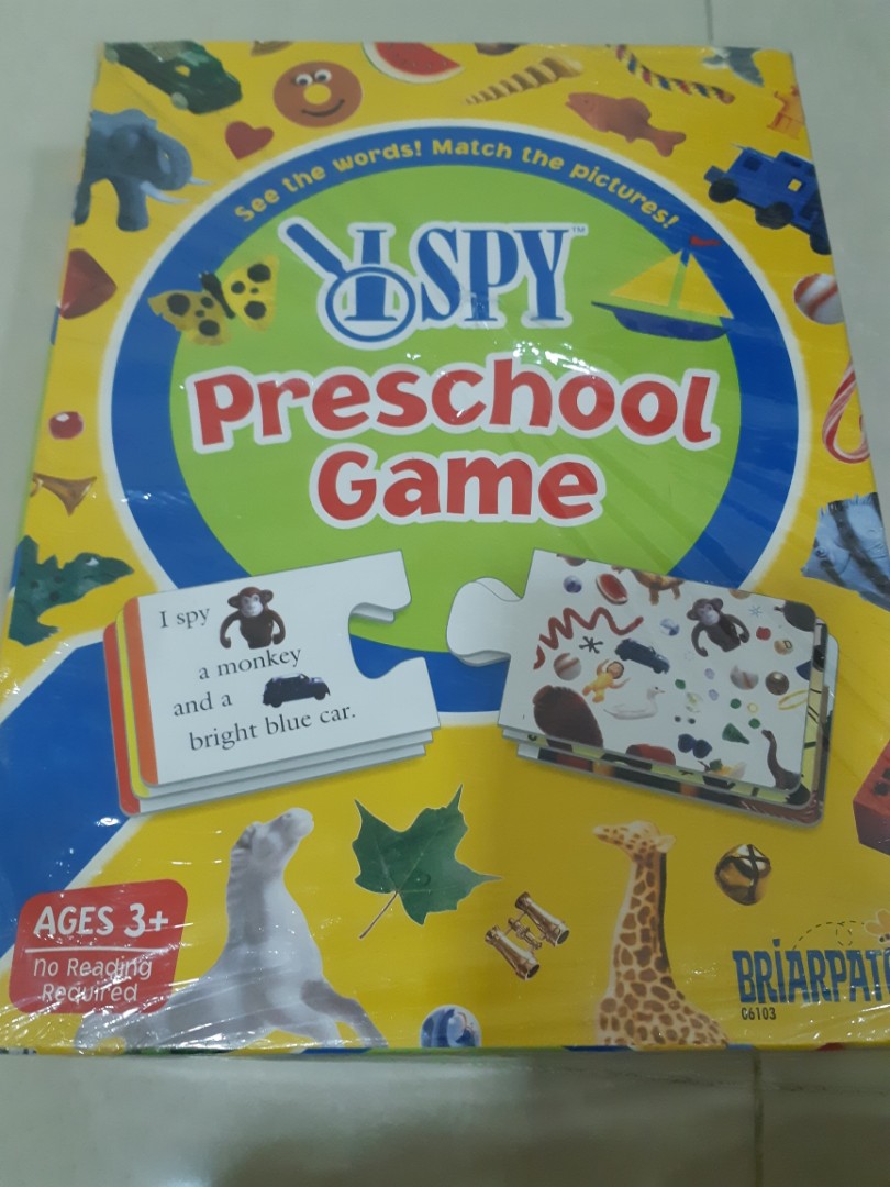 Scholastic - I Spy : Preschool Game, Hobbies & Toys, Toys & Games on ...