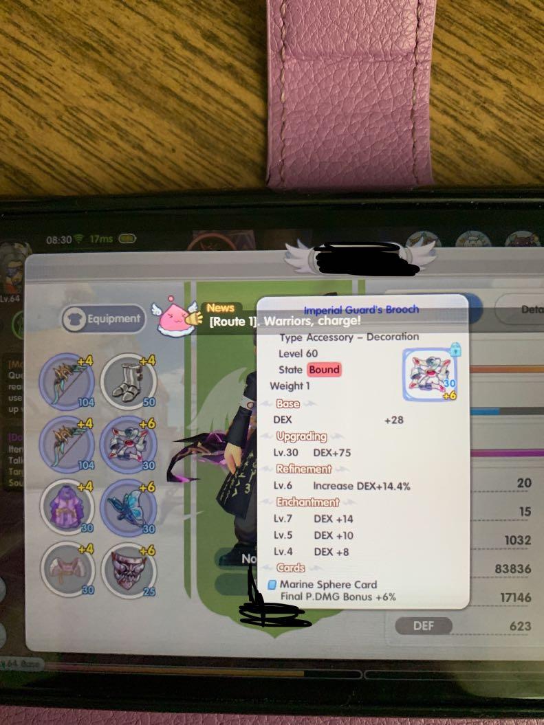 Sniper account. 1k dex. Central plains. Drake card. RoX. Ragnarok X ...