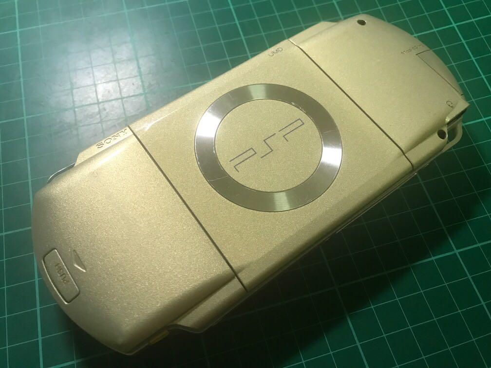 Sony Psp 1000 Champagne Gold, Video Gaming, Video Game Consoles ...
