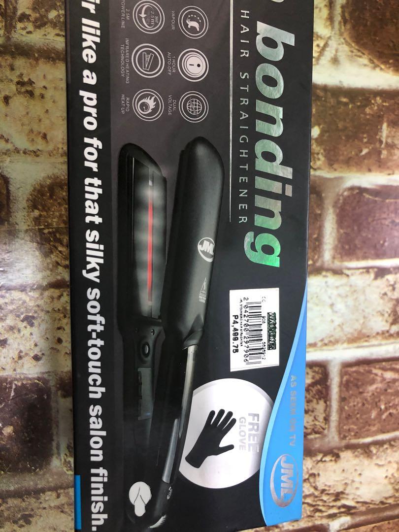 JML Steam Bonding Professional Hair Straightener, Women's Fashion ...
