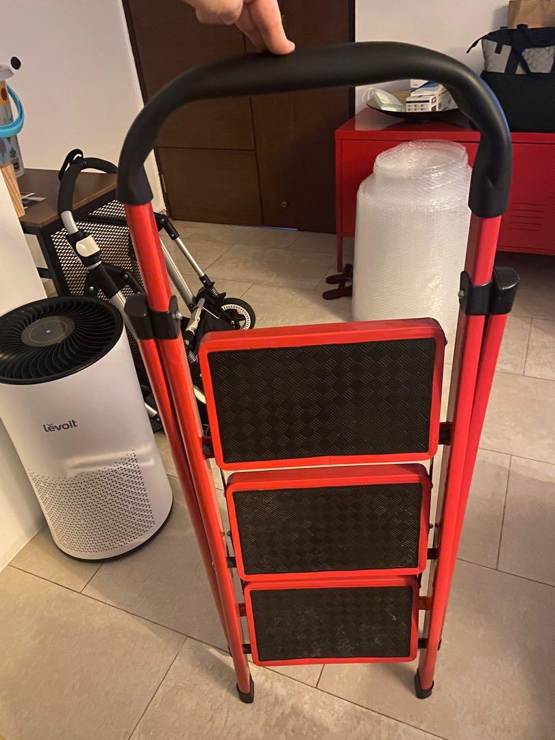 Step ladder 3 steps, Furniture & Home Living, Home Improvement ...