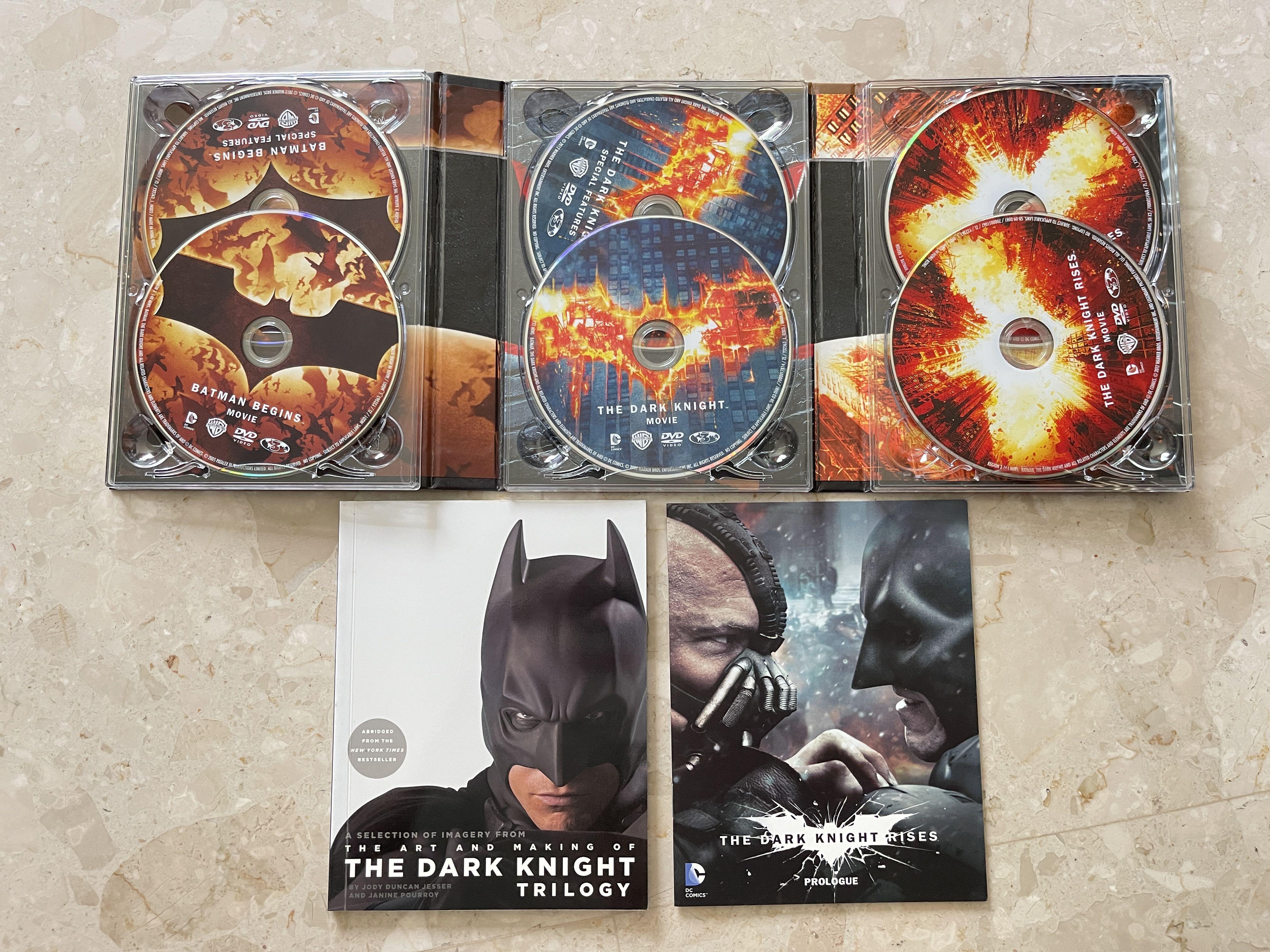 The Dark Knight Trilogy box set, Hobbies & Toys, Music & Media, CDs ...
