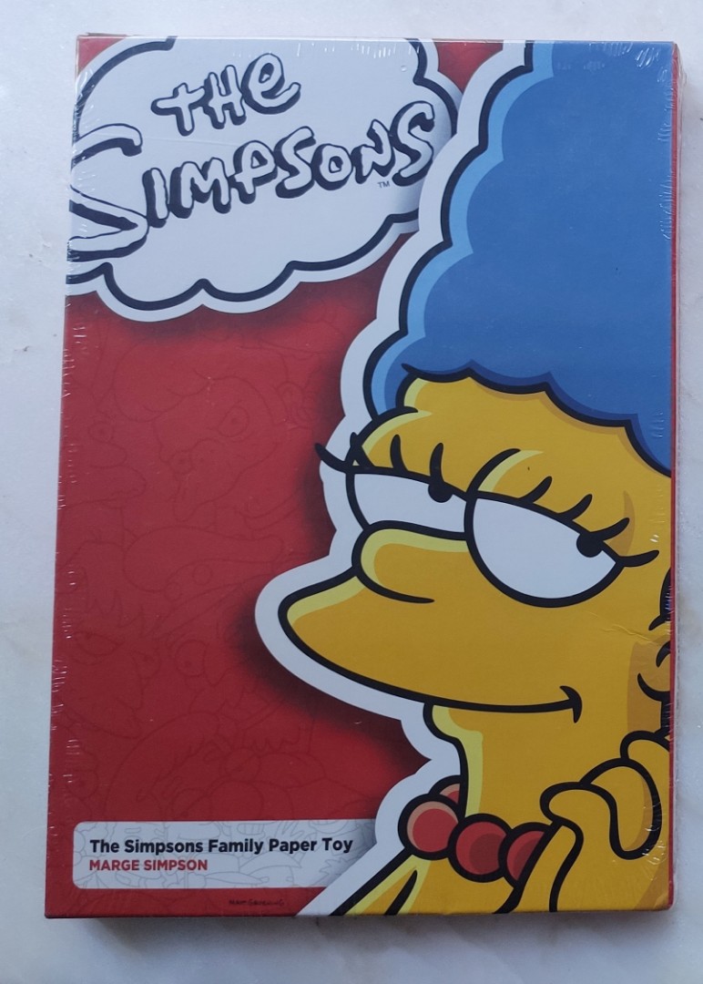 The Simpsons Family Paper Toy - Marge Simpsons MOMOT TOYZ 阿森一族 紙模型, 興趣及 ...