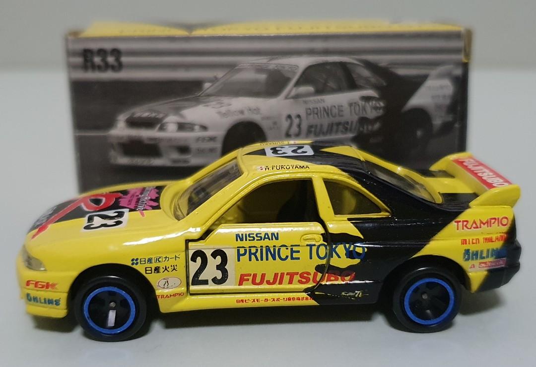 Tomica Nissan Skyline GT-R R33 Prince Tokyo Fujitsubo, Hobbies & Toys ...