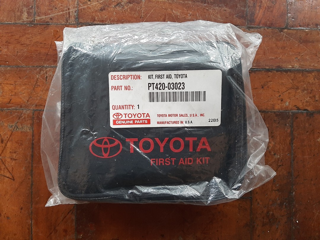 Toyota first aid kit, Car Parts & Accessories, Other Automotive Parts ...