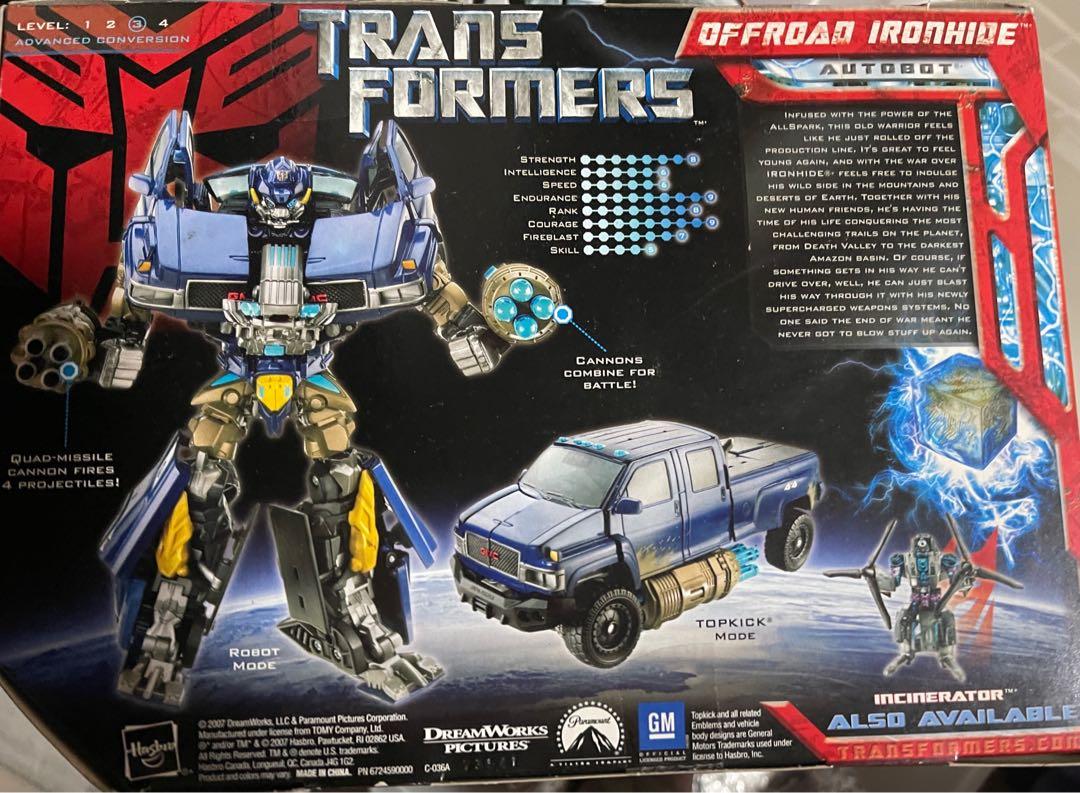 Transformer Off-road Ironhide, Hobbies & Toys, Toys & Games on Carousell