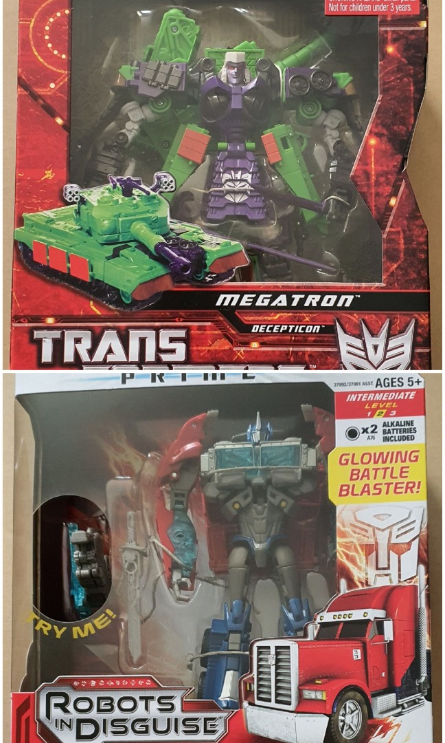 Transformers Megatron and Optimus Prime set MISB, Hobbies & Toys, Toys ...