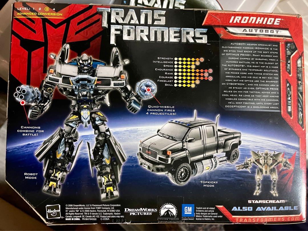 Transformers Movie Ironhide MA-09 Figure Takara Tomy Japan, Hobbies ...