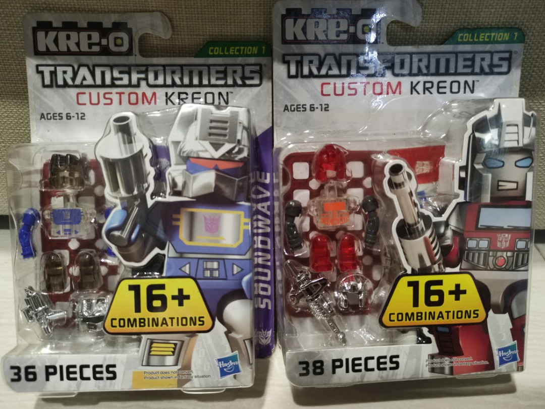 Transformers Soundwave Ironhide Custom Kreon Kreo MOSC, Hobbies & Toys ...
