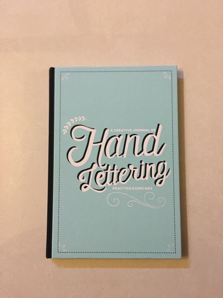 Typo Hand Lettering Journal / Practice Book, Hobbies & Toys, Books ...