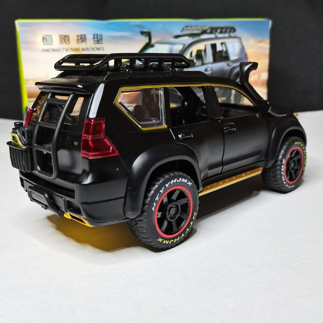 1:24 Toyota Prado SUV Off Road Model Car Diecast Toy Vehicle with Box ...