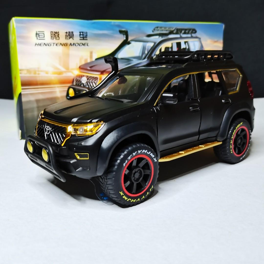 1:24 Toyota Prado SUV Off Road Model Car Diecast Toy Vehicle with Box ...