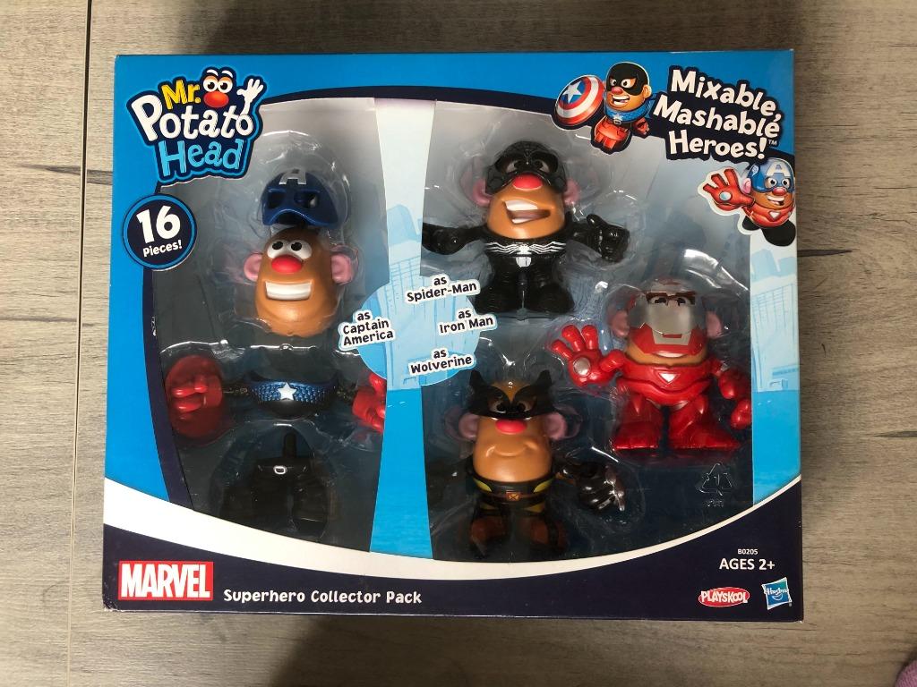 薯蛋頭 x Marvel Mr. Potato Head Marvel Superhero Collector Pack Mixable ...