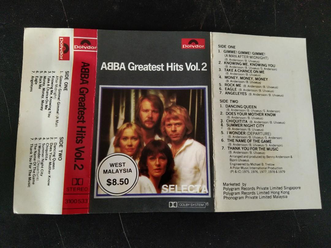 Abba Cassette tape English Songs, Hobbies & Toys, Memorabilia & Collectibles, Vintage ...