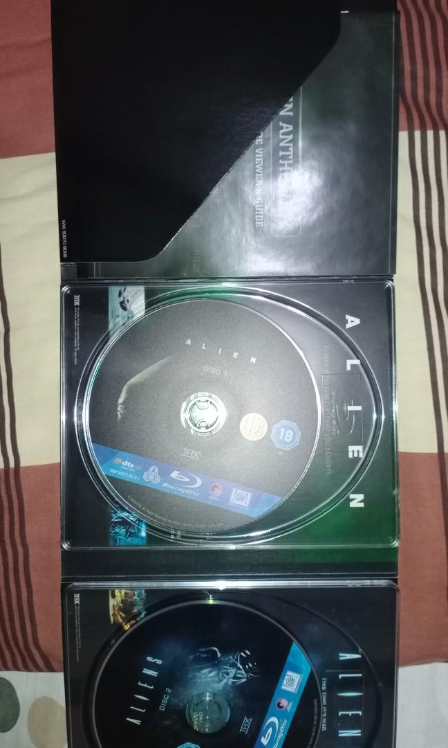 "Alien" Blu-ray Set (Alien / Aliens / Alien 3 / Alien Resurrection)(6 ...