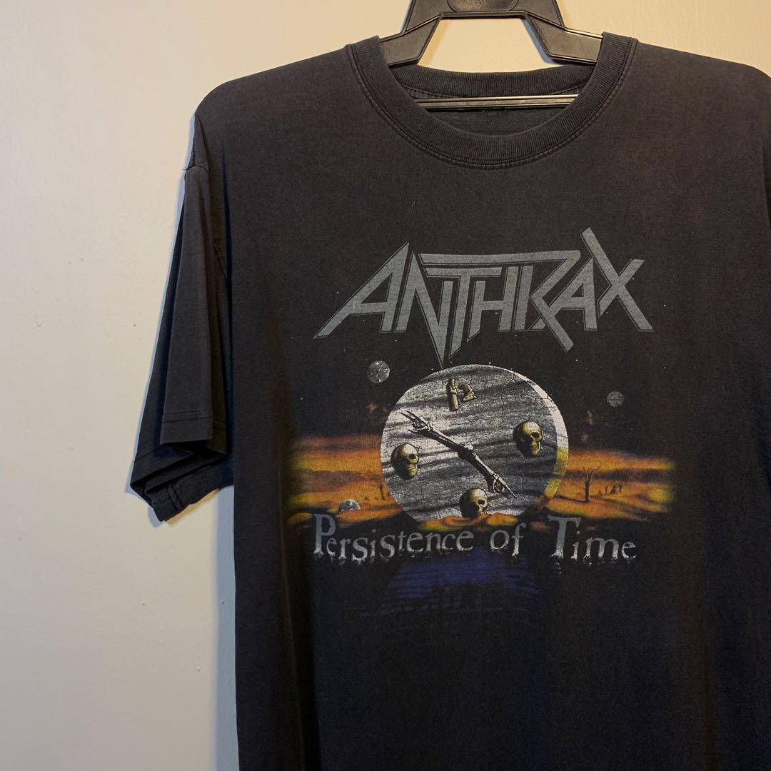 Anthrax Band tee, Men's Fashion, Tops & Sets, Tshirts & Polo Shirts on ...
