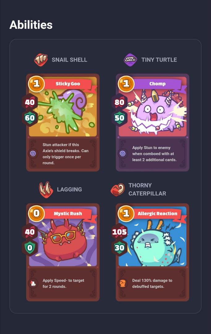 Axie Infinity Terminator Team Set, Video Gaming, Video Games, Others on ...