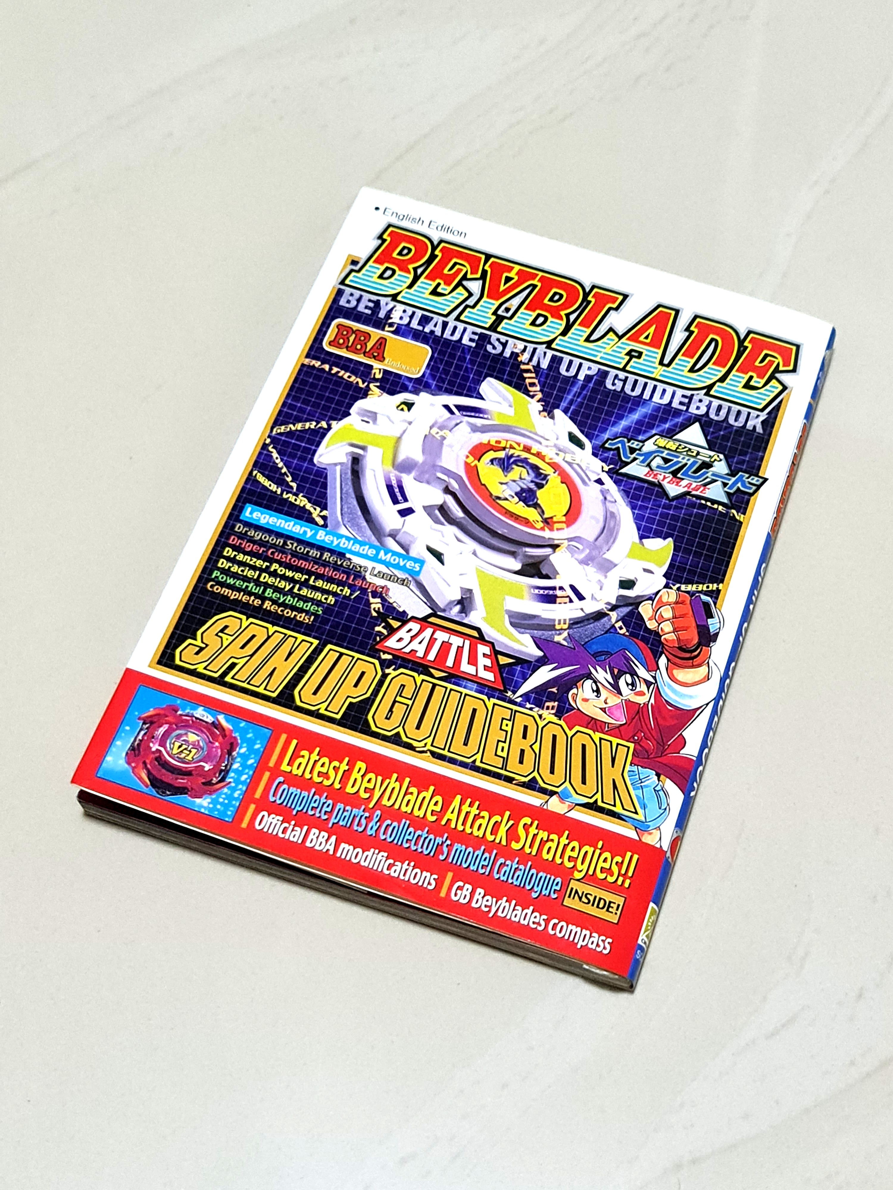 Beyblade book, Hobbies & Toys, Toys & Games on Carousell