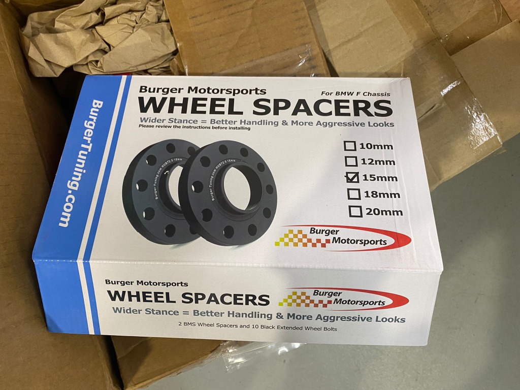 *NEW* Hub-Centric Wheel Spacers 15mm from BMS. BMW F-series, Car ...