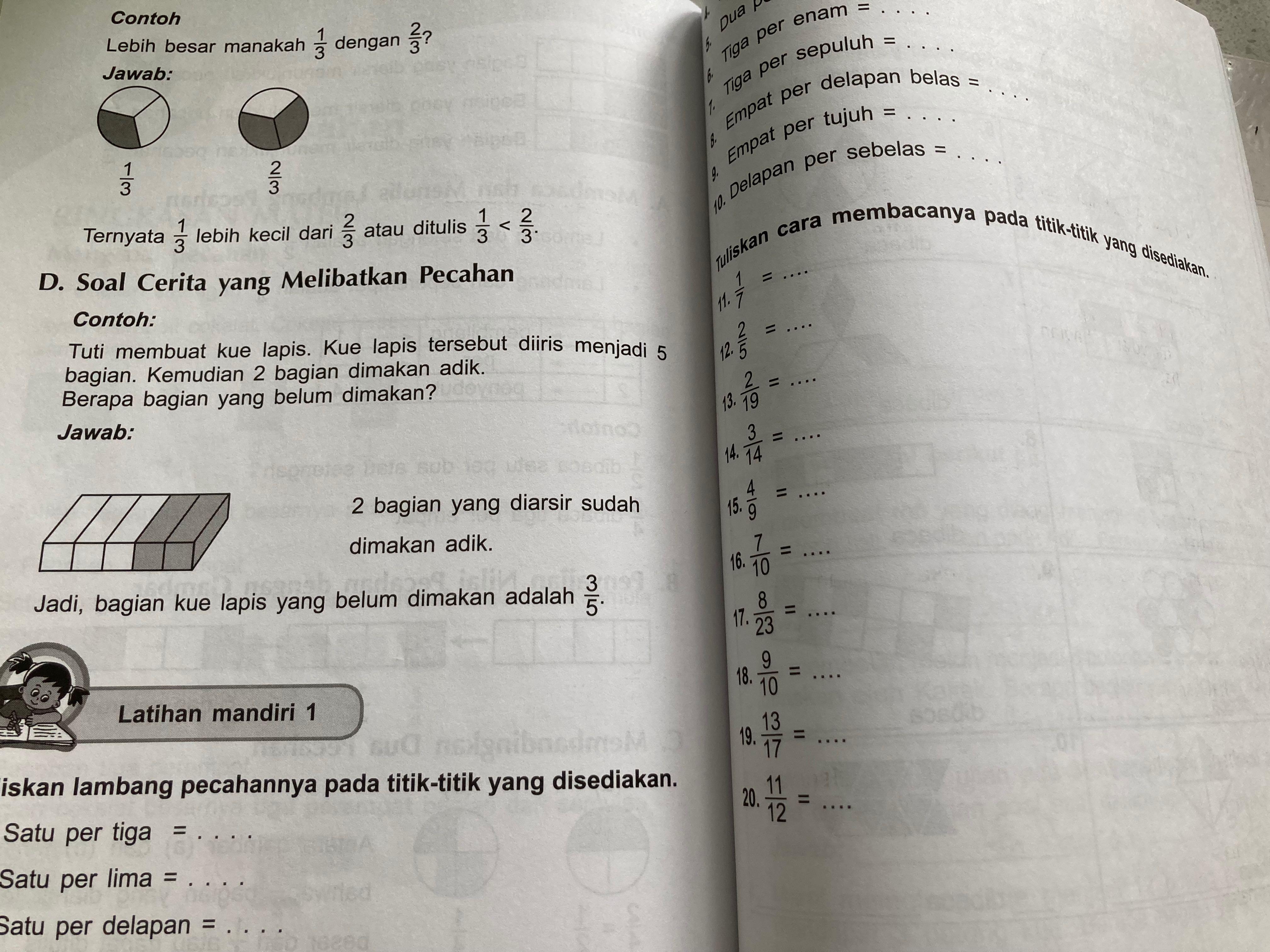 Buku Soal Matematika Kelas III SD, Buku & Alat Tulis, Buku Pelajaran di ...