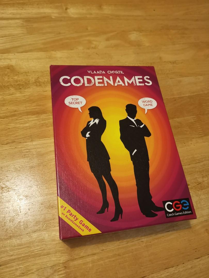 Codenames board game in excellent condition, Hobbies & Toys, Toys ...
