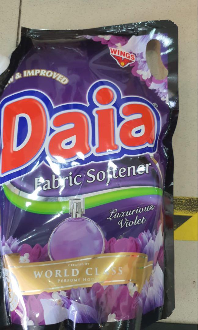 Daia 1800ml softener, Furniture & Home Living, Cleaning & Homecare Supplies, Detergents on Carousell