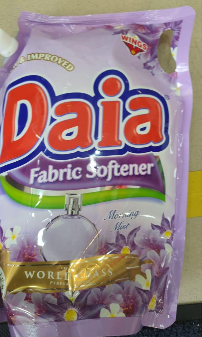 Daia 1800ml softener, Furniture & Home Living, Cleaning & Homecare Supplies, Detergents on Carousell