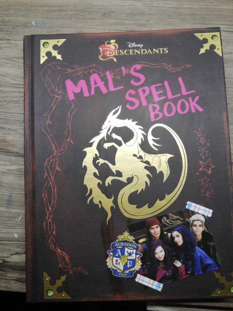 Disney Descendants Mal's Spell book, Hobbies & Toys, Books & Magazines ...