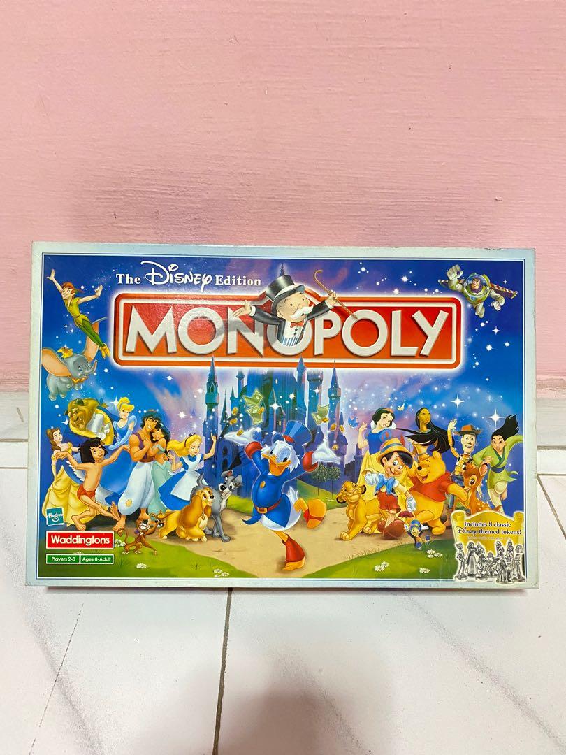 Disney Edition Monopoly!, Hobbies & Toys, Toys & Games on Carousell